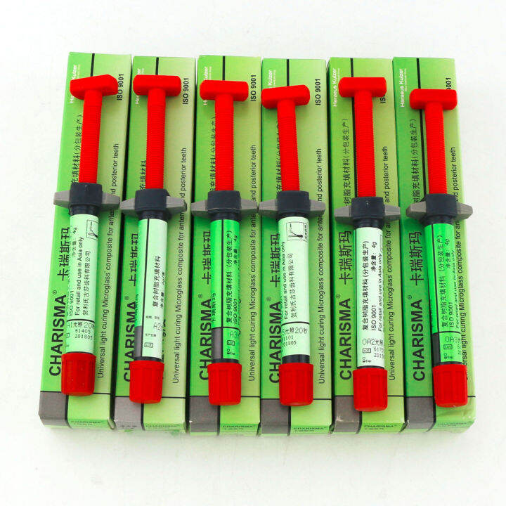 Charisma Dental Microglass Composite Light Cure Resin Universal Tooth ...