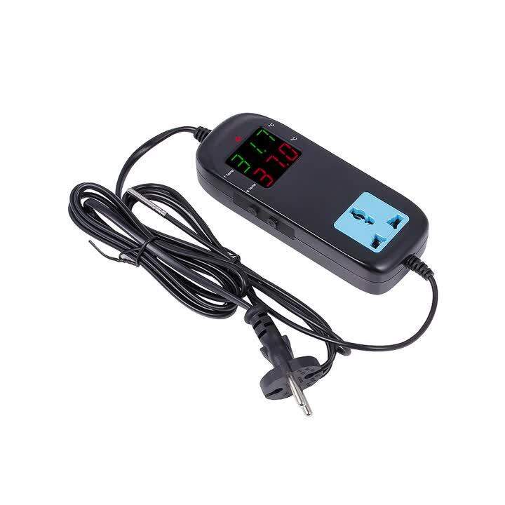 MH-2000 Digital Temperature Controller Build in Outlet 2200W 220V 10A ...