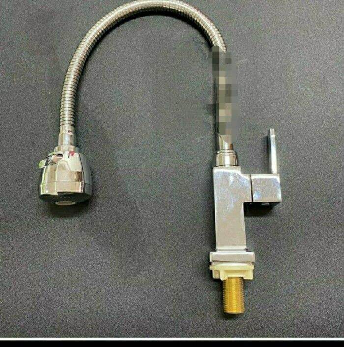 Kran MEJA angsa KUNINGAN 2in1 fleksibel 343A-kran sink dapur G37 ...