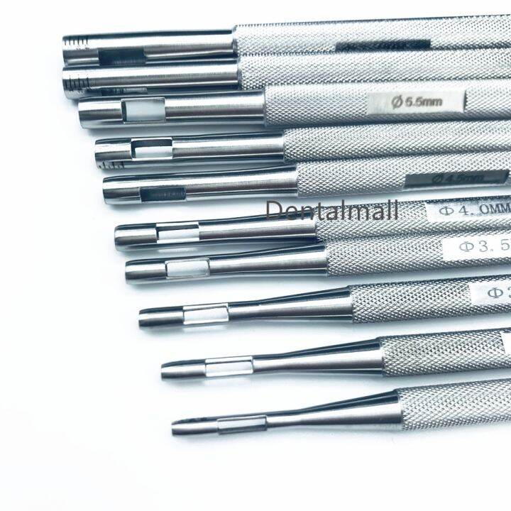 Biopsy Dermal Punch Body Skin Piercing Stainless Steel Punches Tools ...