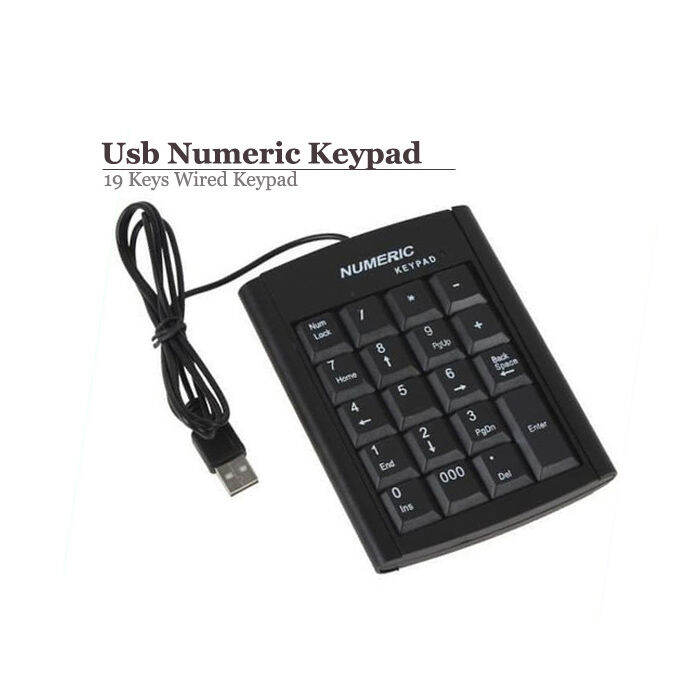 Mini Wired USB Numeric Keypad Slim Number Keyboard 18 Keys | Lazada Mini Wired USB Numeric Keypad Slim Number Keyboard 18 Keys | Lazada