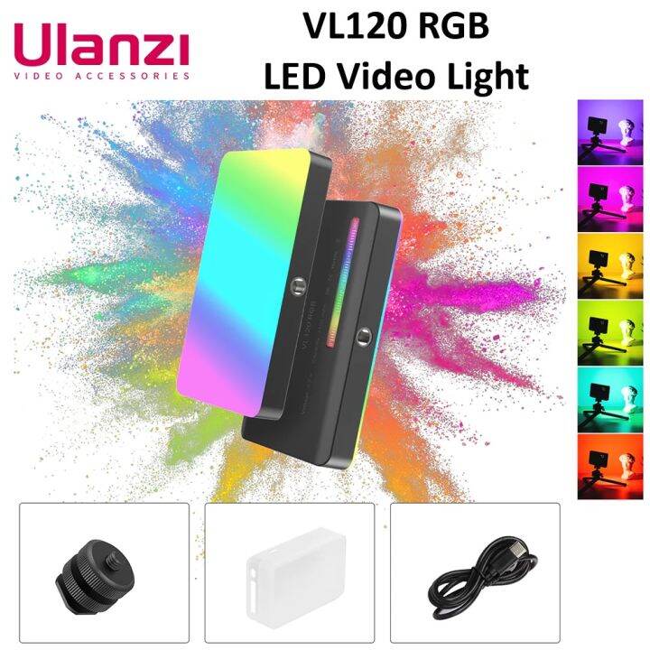 Ulanzi VL120 RGB LED Video Light | Lazada