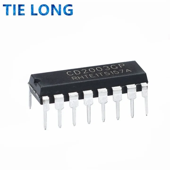 10ชิ้น CD2003GP DIP16 CD2003 DIP 2003GP DIP 16ใหม่และต้นฉบับ IC ...