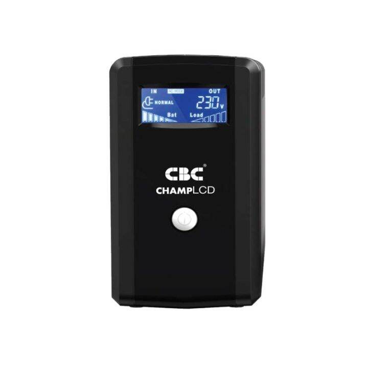 UPS (เครื่องสำรองไฟฟ้า) CBC รุ่น CHAMP LCD(By Lazada Superiphone ...