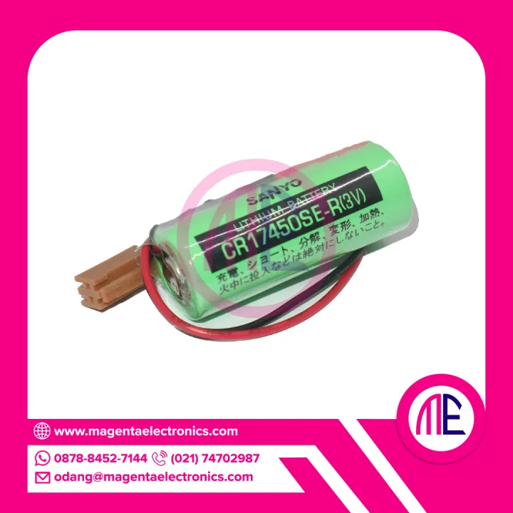 BATTERY CR17450SE-R (3V) SANYO | Lazada Indonesia