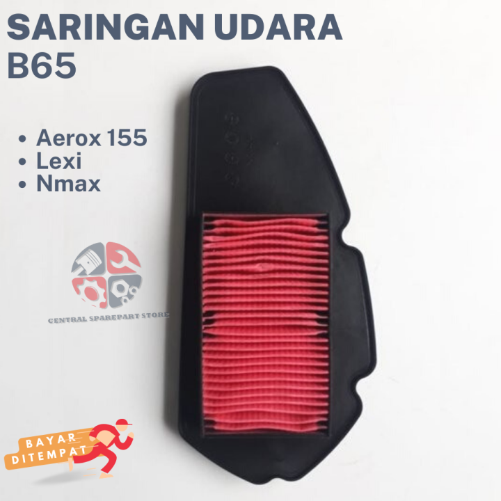 B65 SARINGAN FILTER UDARA AEROX 155 OLD / NMAX / LEXI / SARINGAN HAWA ...