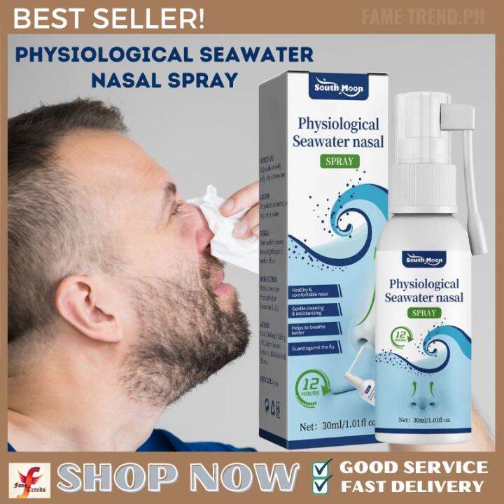 BEST SELLER!! Physiological Seawater Nasal Spray Repair airways and ...