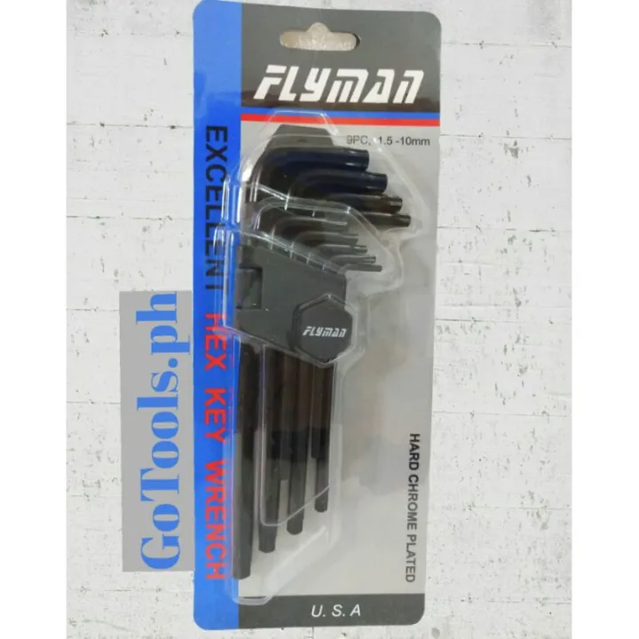 0udFLYMAN ALLEN WRENCH TORX KEY/FLOWER TYPE | Lazada PH