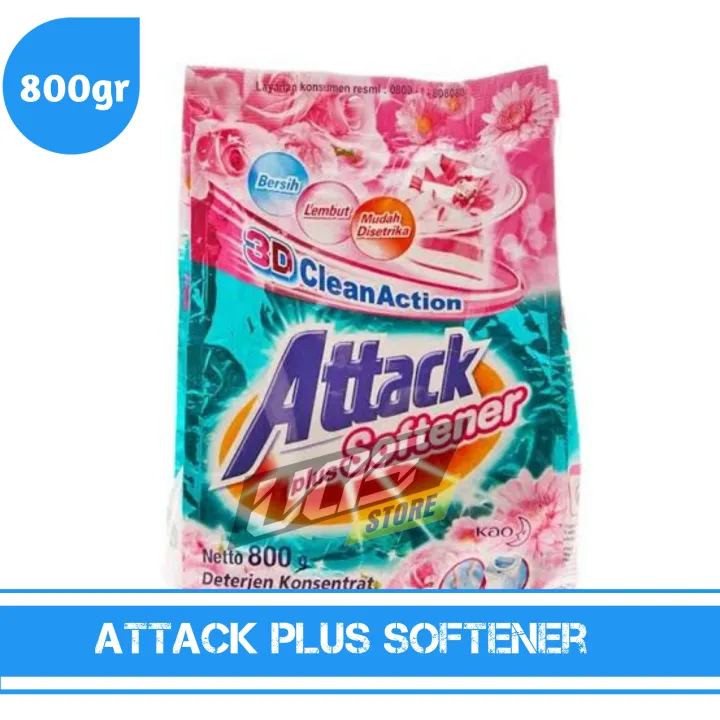 Attack Plus Softener 800gr - UCIS STORE | Lazada Indonesia