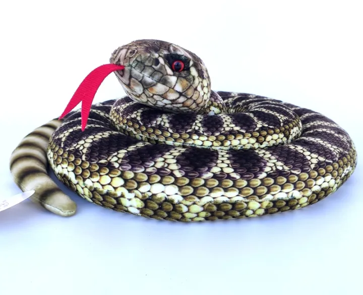Plush Doll Simulation Python Doll Whole Snake Spoof Fake Snake Plush ...