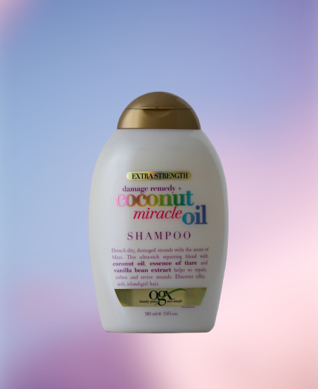 OGX Extra Strength Damage Remedy + Coconut Miracle Oil Shampoo 385ml ...