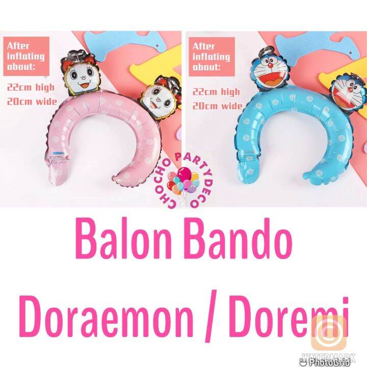 Balon Doraemon / Balon Doremi / Balon Bando Doraemon / Balon Bando ...