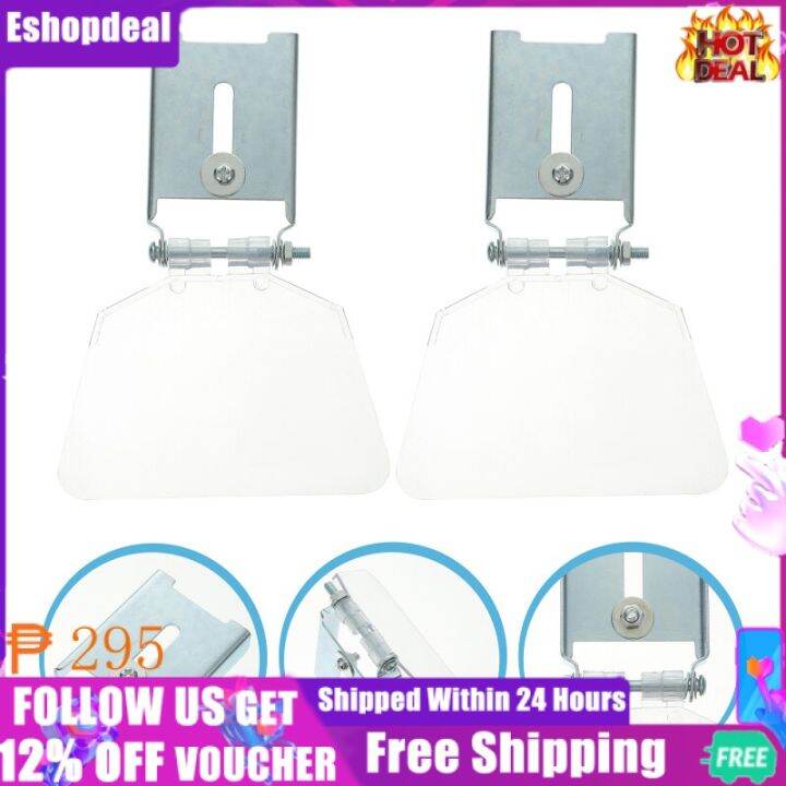 Eshopdeal【Ready Stock】 2pcs Bench Grinder Eyeshield Stainless Steel ...