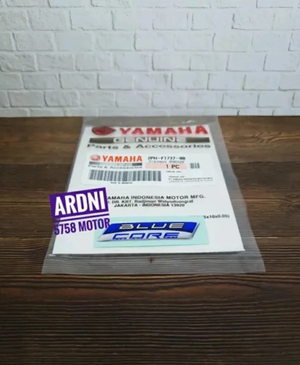 ARDNI 5758 MOTOR Emblem Sticker Stiker Mark Label Tulisan Timbul Logo ...