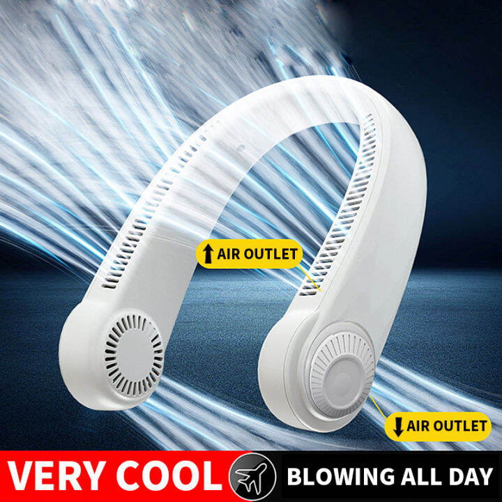 Mini Small Fan Neck-mounted Portable Fan Can Quickly Cool Down / 360 ...
