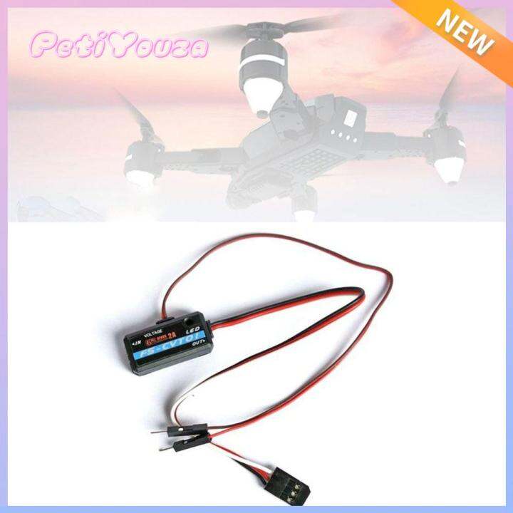 PETIYOUZA Plastic FS-CVT01 Voltage Collection Module Module Black Voltage Sensor RC Airplane FPV ...