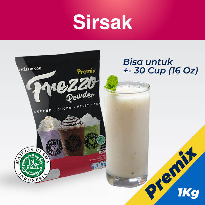 Bubuk minuman premix SIRSAK 1 kg/ Powder drink boba/ serbuk minuman ...
