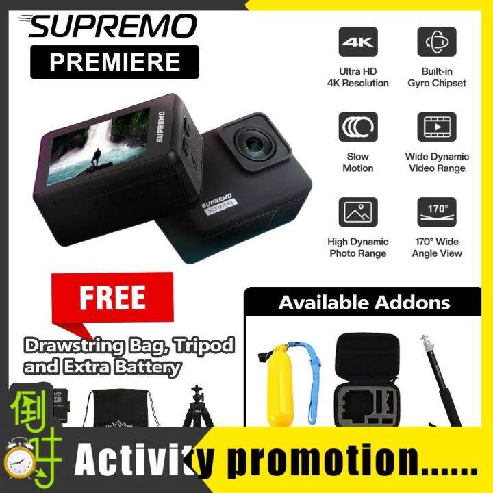 Supremo PREMIERE Ultra HD Action Camera | Lazada PH