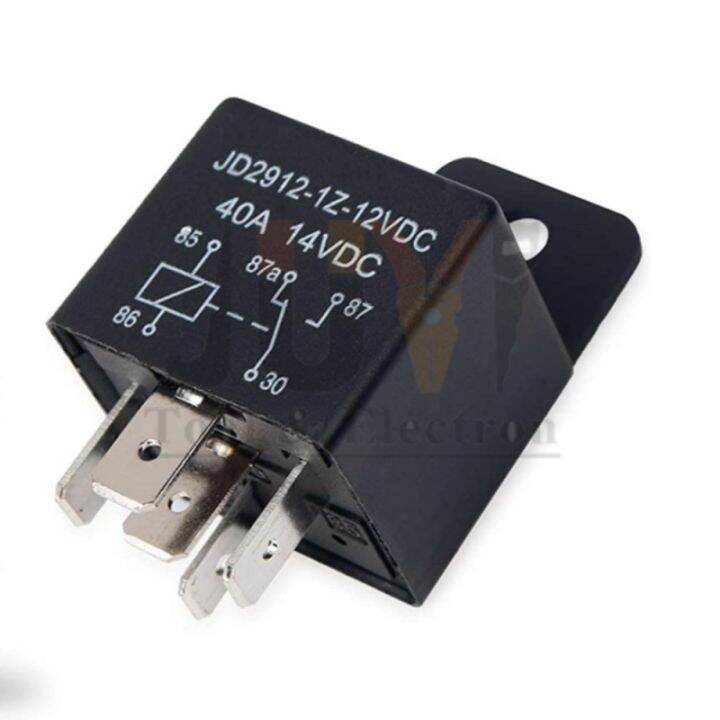 JUYI JD291212VDC-1Z 40A Five-Leg Conversion Car Relay 5 Block 5 Claw ...