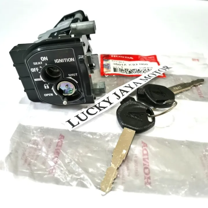 Key set Kunci kontak Scoopy New Led Ring 12 3501A-K93-N00 Original ...
