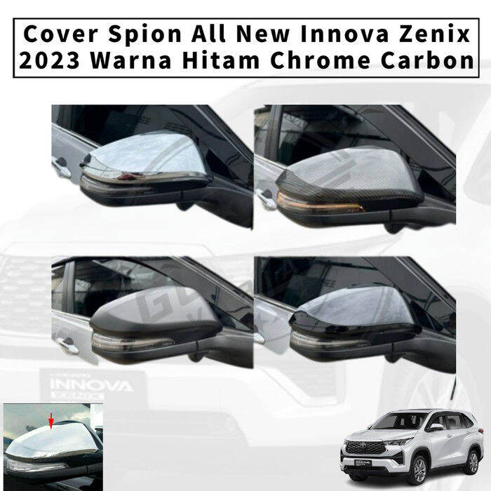 Cover Spion Innova Zenix Mirror Lamp Mobil Toyota 2023 2024 | Lazada ...