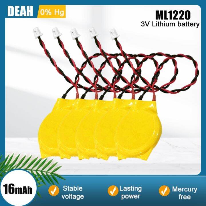 ML1220 ML 1220 3V Lithium Rechargeable CMOS RTC Button Cell For ...