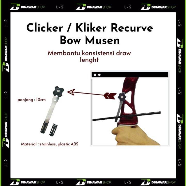 Clicker / Kliker Recurve Bow | Lazada Indonesia
