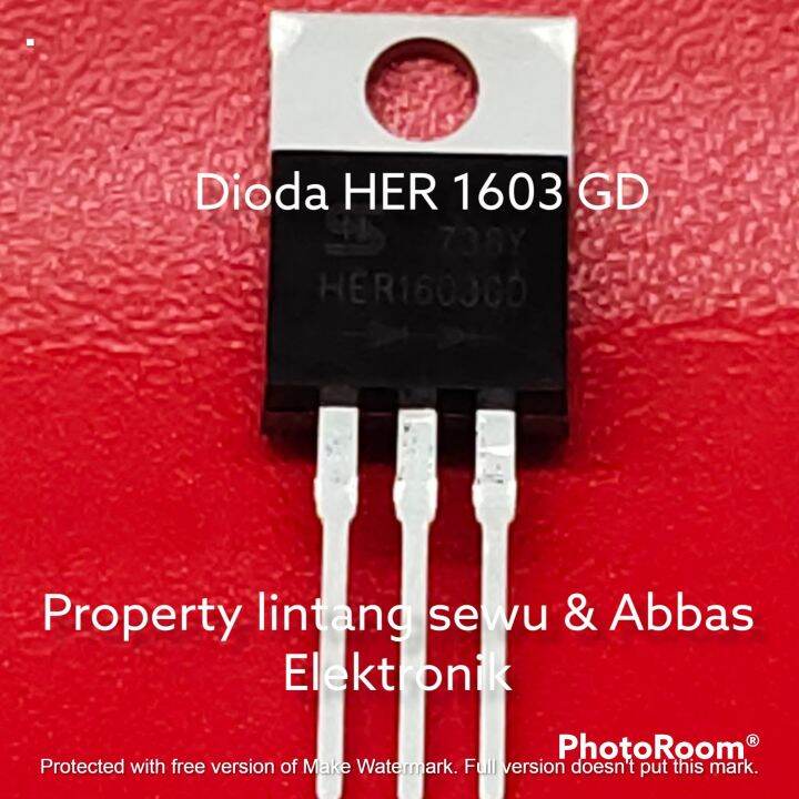 DIODA HER1603GD HER 1603 GD DUAL DIODA | Lazada Indonesia