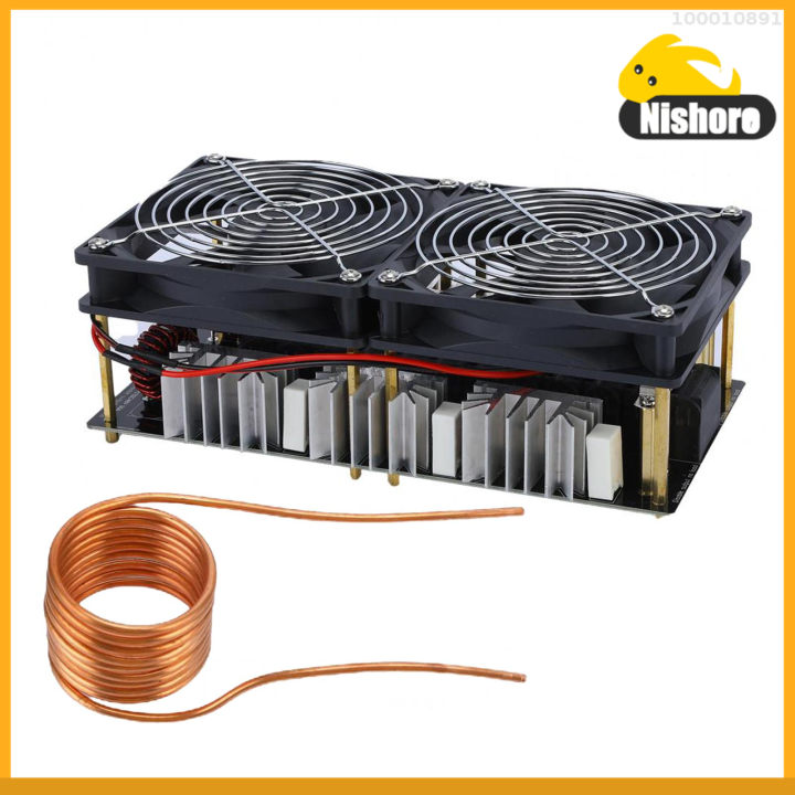 nishore-2500W 50A DC 12-48V Induction Heating Board ZVS Power Supply Module High Frequency Low ...