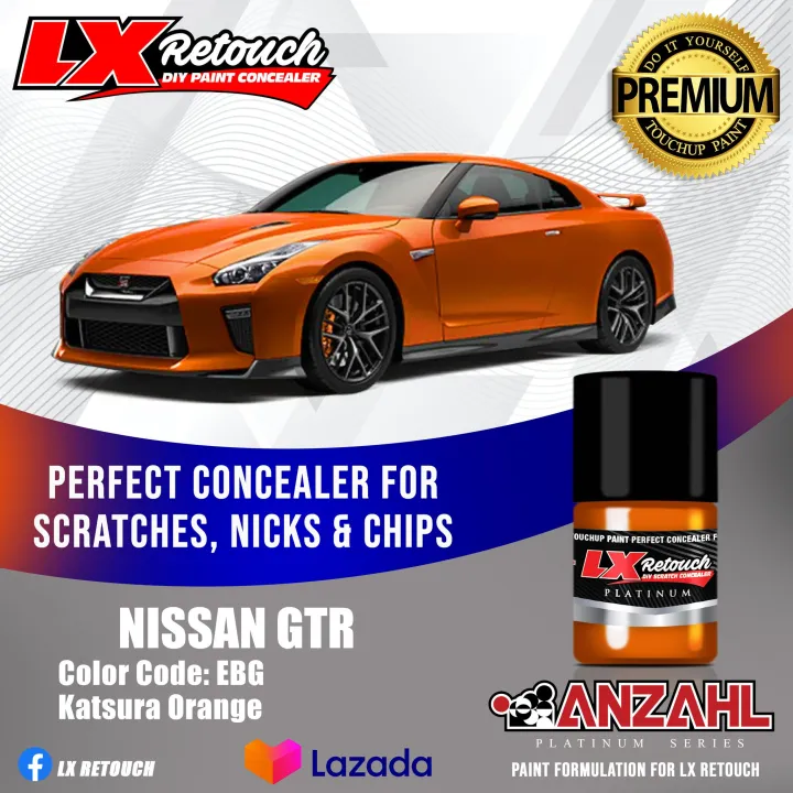 (GT-R) 10ml LX RETOUCH DIY PREMIUM CAR PAINT SCRATCH CONCEALER FOR ...