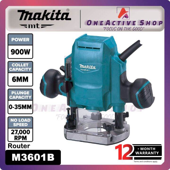 MAKITA Plunge Router 900W M3601B - 1 Year Warranty ( MAKITA ROUTER ...