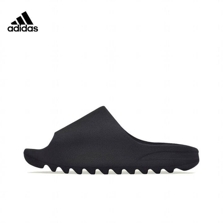 [กล่องเดิม] adidas yeezy slip sandal-black-รองเท้ากีฬาผู้ชายและรองเท้า ...