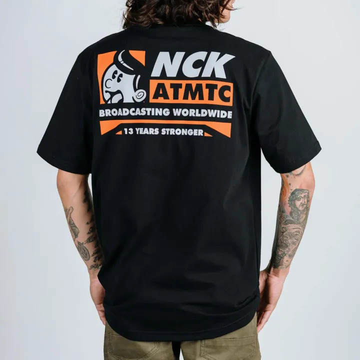 Nick Automatic "Broadcast" Black T-shirt | Lazada PH