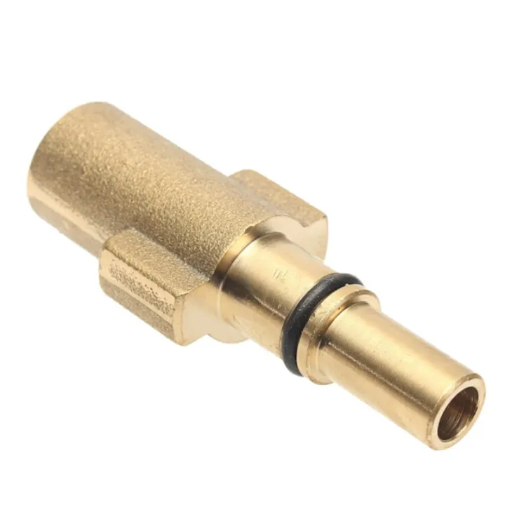 1/4 Inch Foam Lance Adapter Brass Cleaner Connector Foamer For AQT ...
