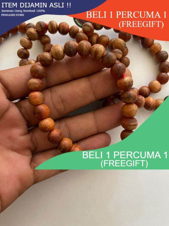 Tasbih Gelang Teras Raja Kayu ASLI | Lazada