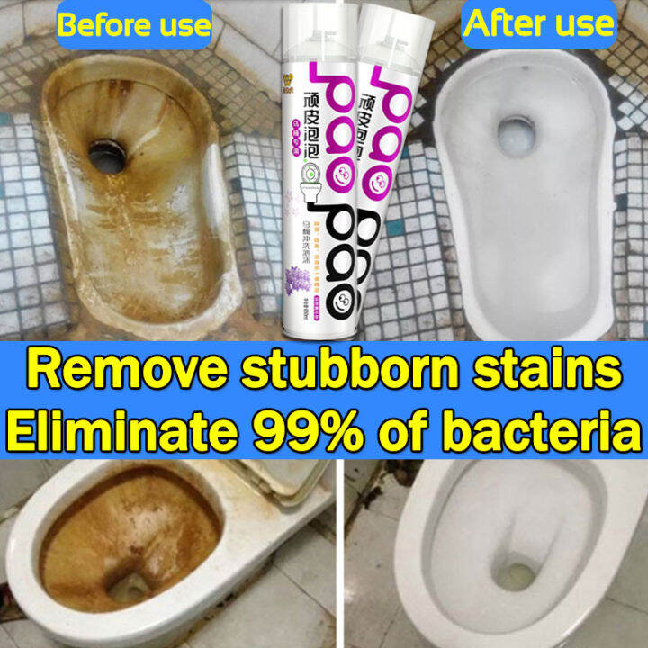 Toilet cleaning mousse 650ml Effective deodorization 99.99% ...