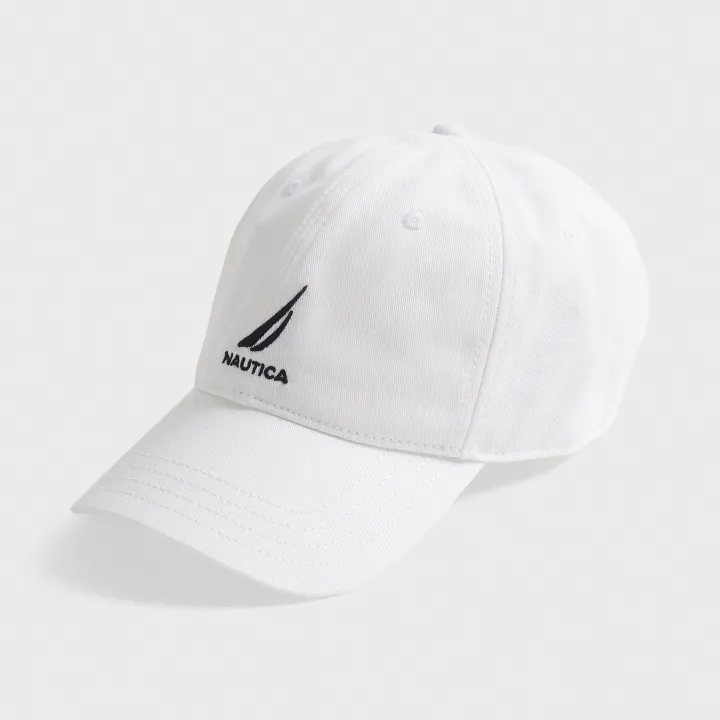 Nautica J-Class Embroidered Cap - White | Lazada PH