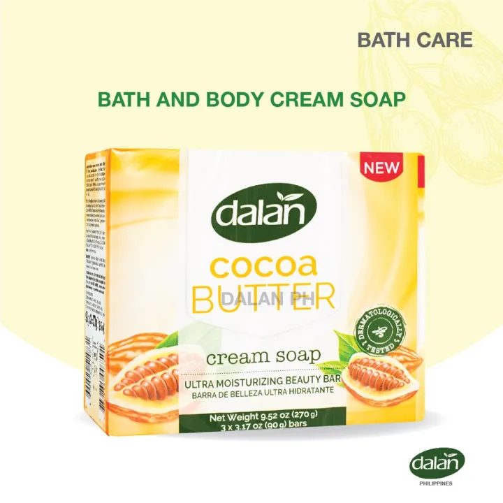 DALAN CREAM SOAP 90gx3 - Cocoa Butter | Lazada PH