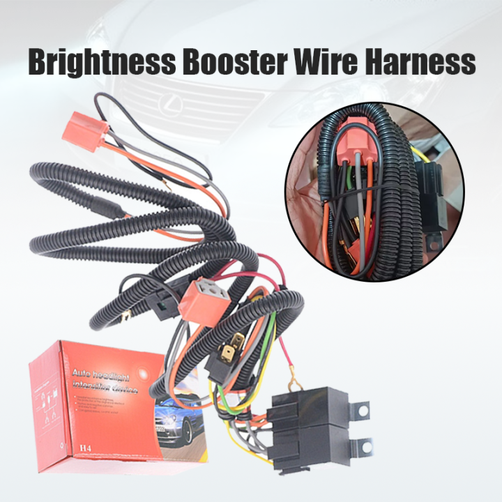 H4 Headlight Brightness Booster 12VH4 Halogen Headlight Brightness ...
