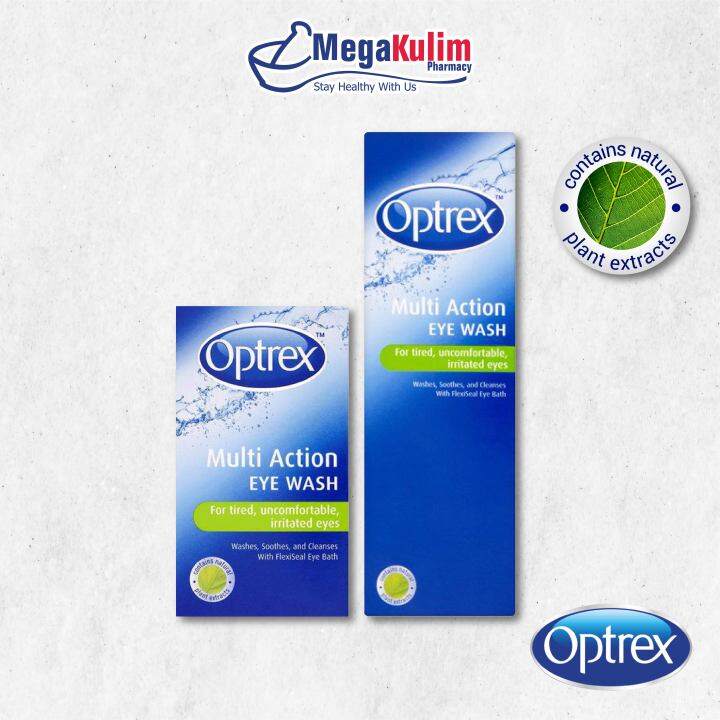 Optrex Multi Action Eye Wash (110mL / 300mL) | Lazada
