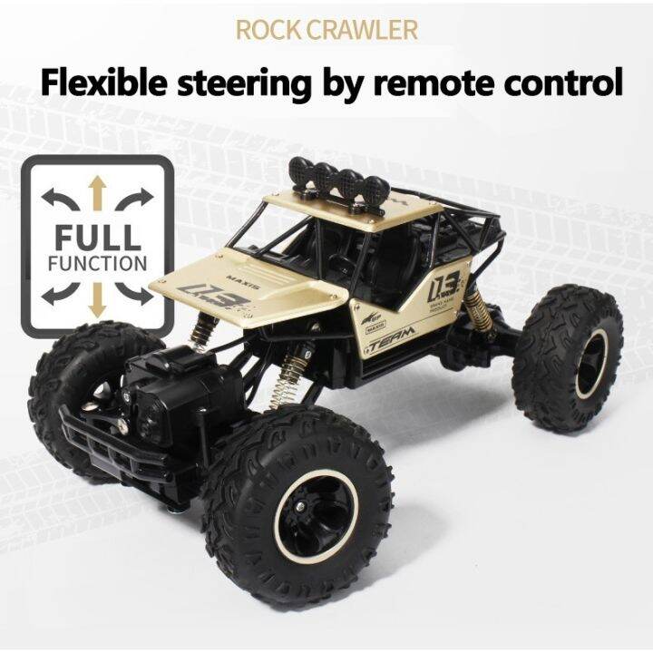 1:16 Remote control Car Alloy 4WD Monster Truck Crawler 40MHz Climbing ...