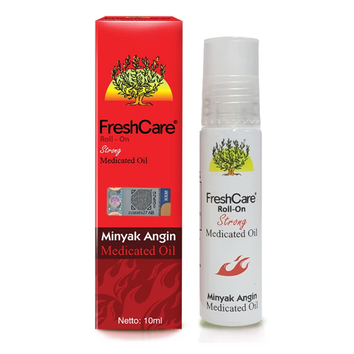 FRESHCARE Roll-On Medicated Oil [Strong] 10ml | Lazada