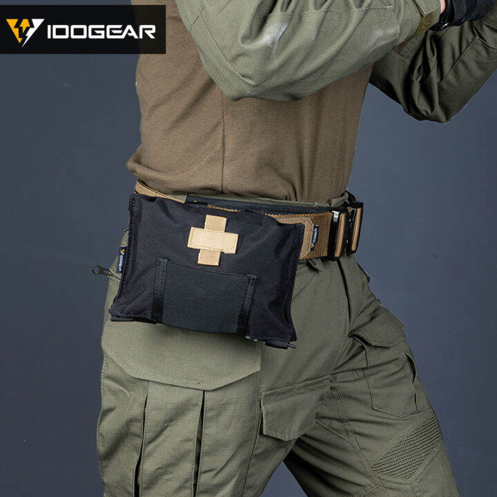 IDOGEAR Tactical First Aid Kit Pouch Medical Organizer Pouch Molle ...