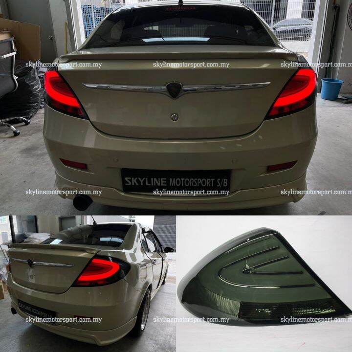 Proton Gen 2 Gen2 Persona Tail Lamp Led Tail Light Smoke & Red (SINGLE ...