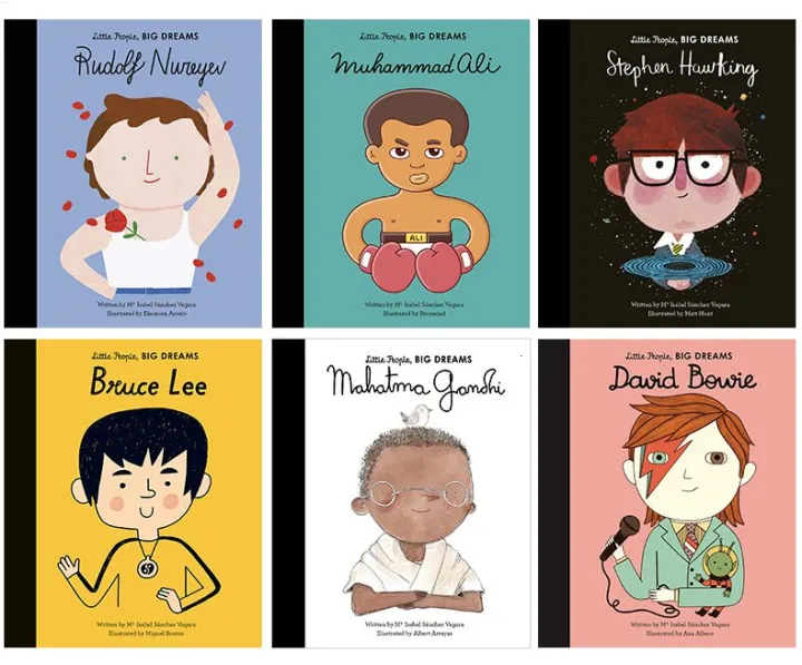 Little people big dreams picture book series 6-Book set children's ...