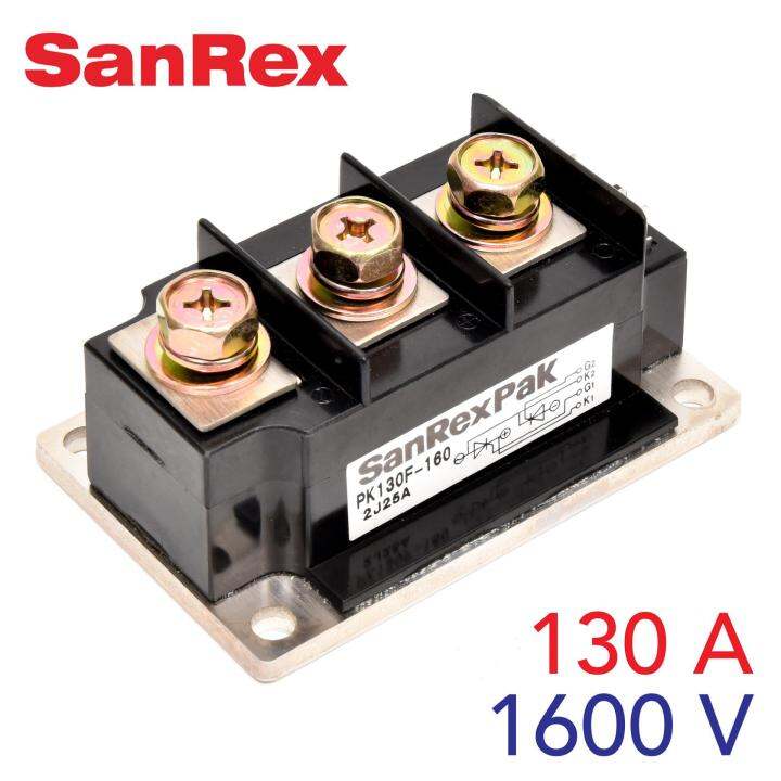 SanRex Thyristor/SCR Power Module 130A 160V (PK130F160) | Lazada.co.th