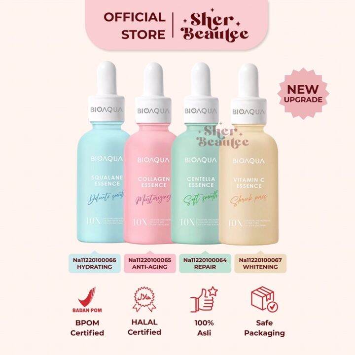 Bio Aqua 10X Essence Serum Series 30ml | 50ml | Lazada Indonesia