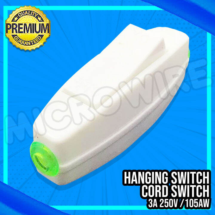 HANGING SWITCH/ CORD SWITCH ON/OFF, 3A 250V 105AW HEAVY DUTY | Lazada PH