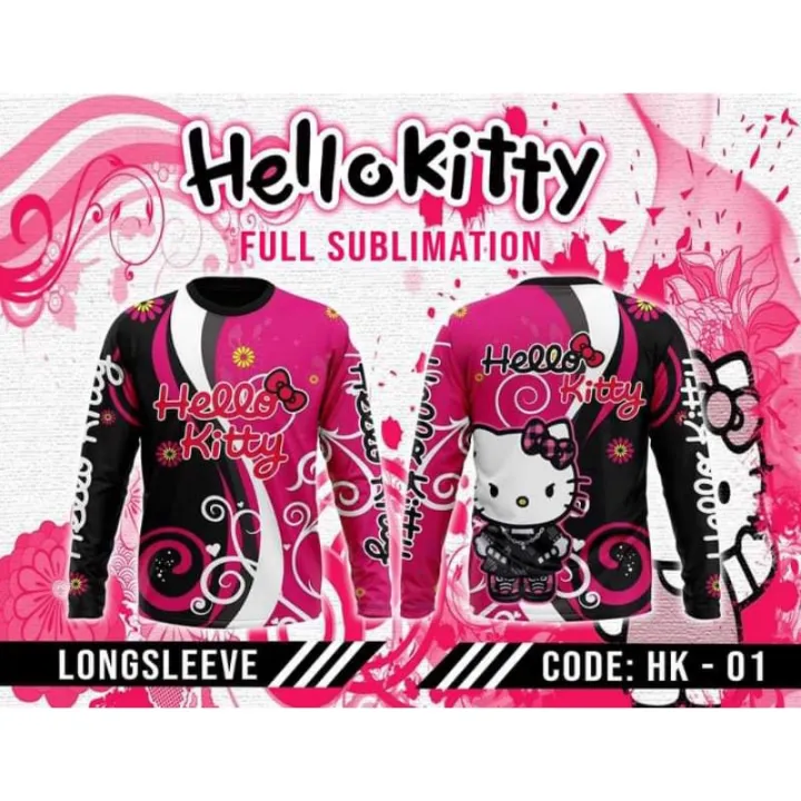 NEW DESIGN!!! HELLO KITTY LONGSLEEVE FULLY SUBLIMATED | Lazada PH