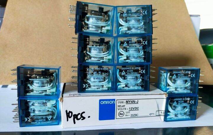 Omron Relay My4n J 5a 24vdc Coil 14 Pins With Free Socket Lazada Ph